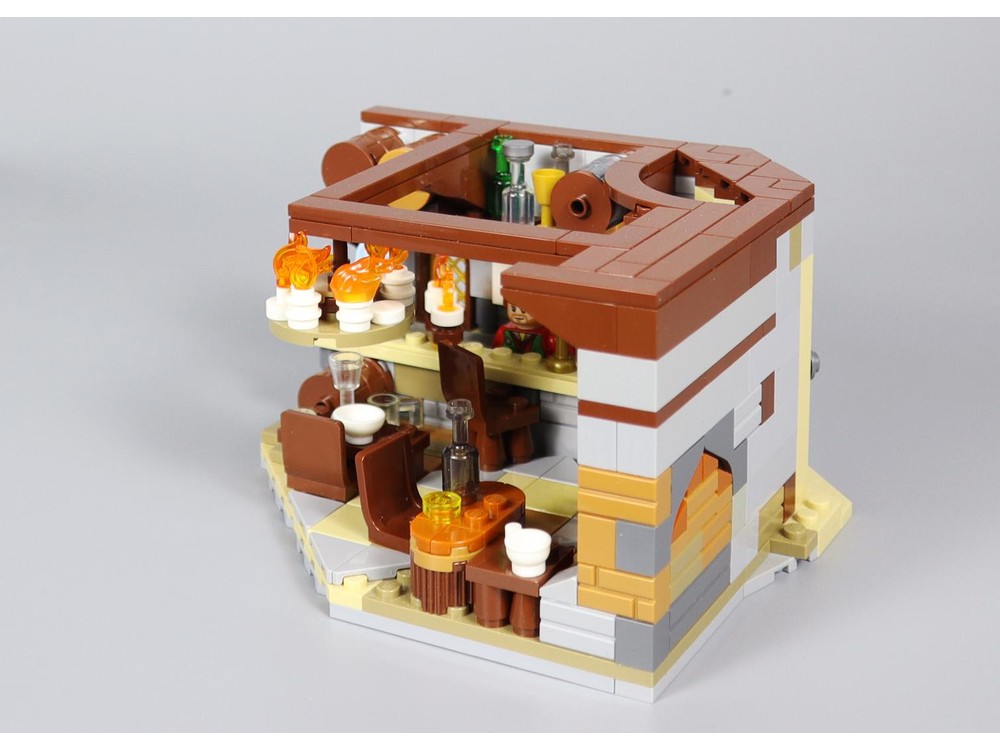 LEGO MOC Medieval Tavern by jnce | Rebrickable - Build with LEGO