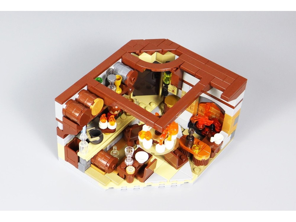 LEGO MOC Medieval Tavern by jnce | Rebrickable - Build with LEGO