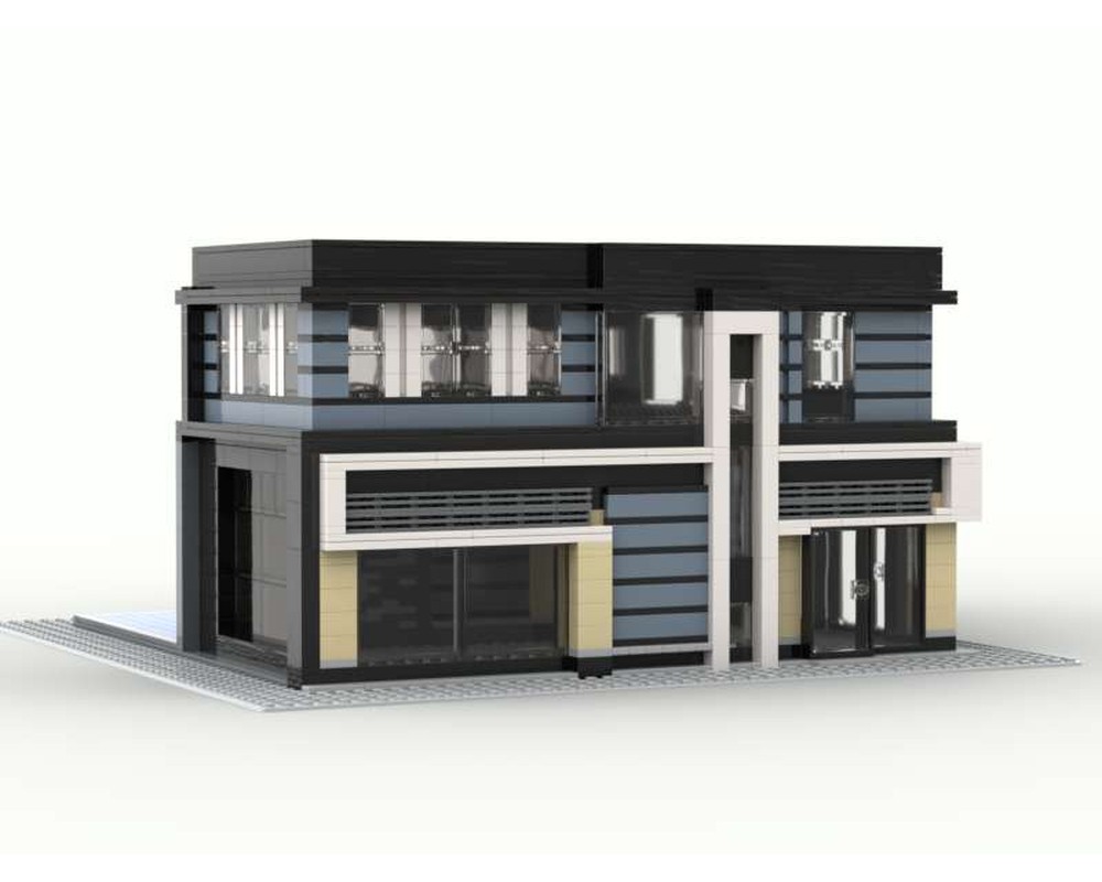 LEGO MOC Modern house 3 by Legomodernist | Rebrickable - Build with LEGO
