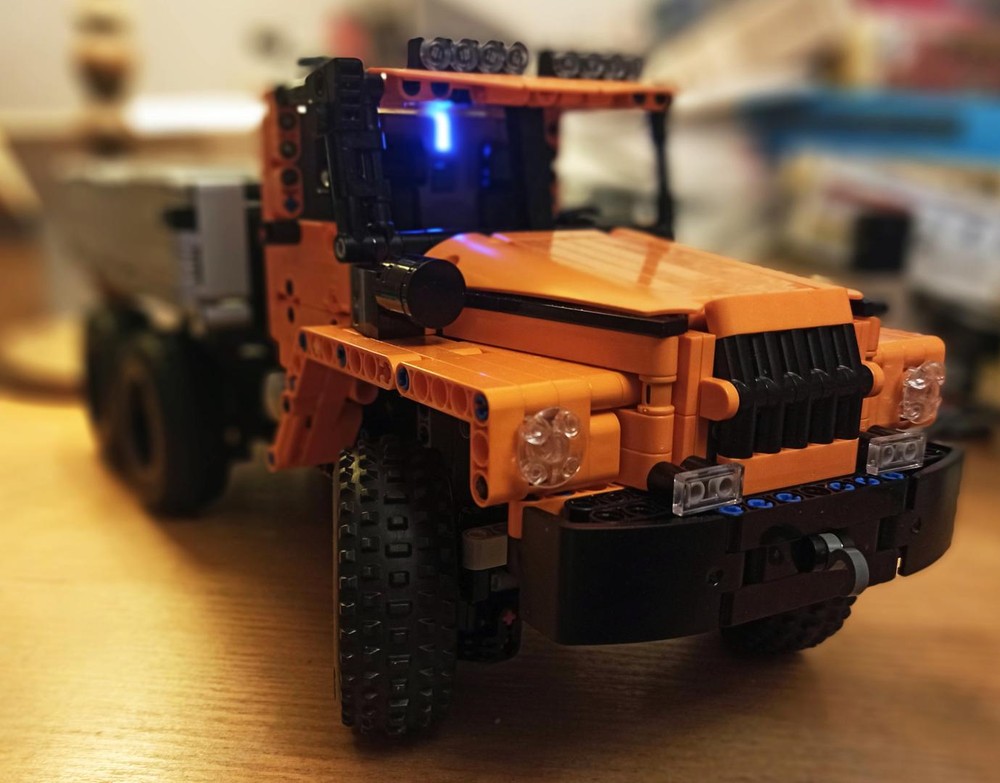 LEGO MOC RC 6x6 Ural 4320 (Voron AE-4380) by Goro | Rebrickable - Build with LEGO