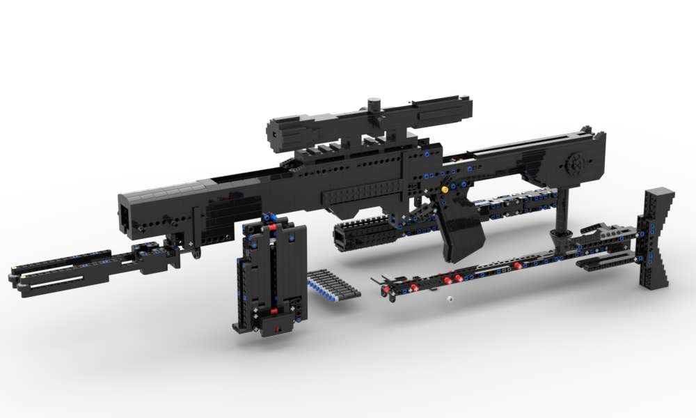 LEGO MOC Lego Sniper Rifle by Wild Cat | Rebrickable - Build with LEGO