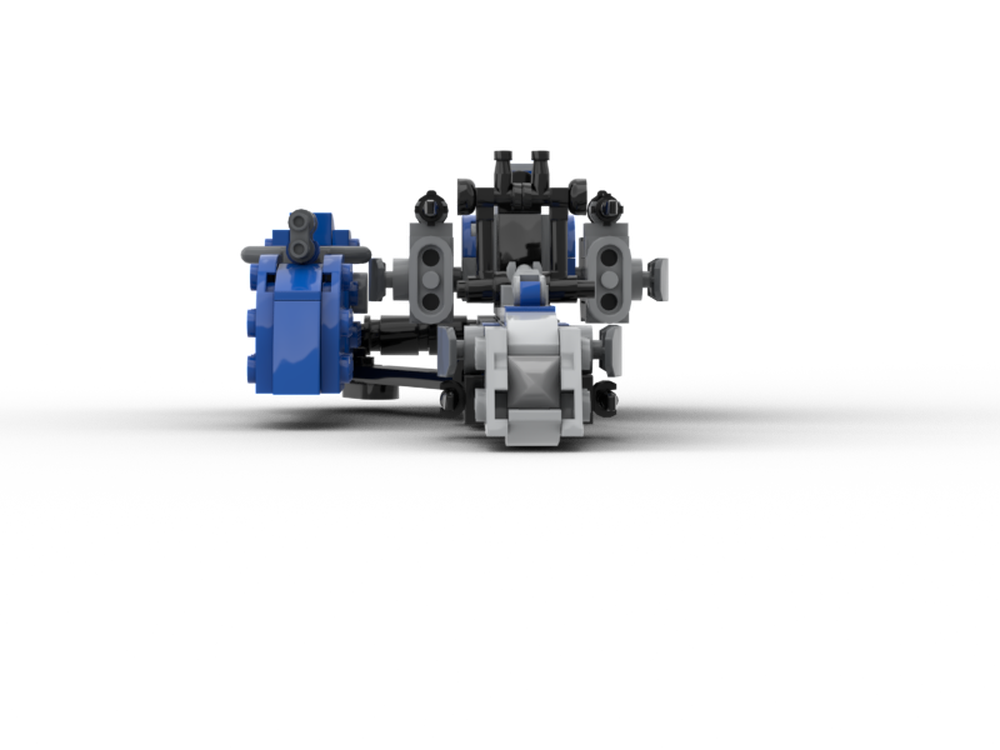 Lego Moc 501st Barc Speeder With Sidecar By Britishwaffle Rebrickable