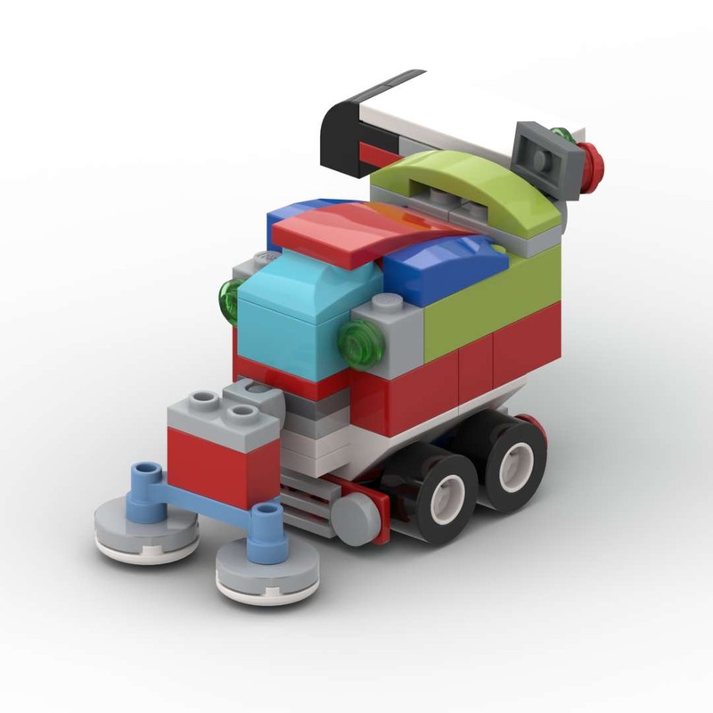 LEGO MOC colourist micro combine harvester - 10402 alt by DPM86 ...