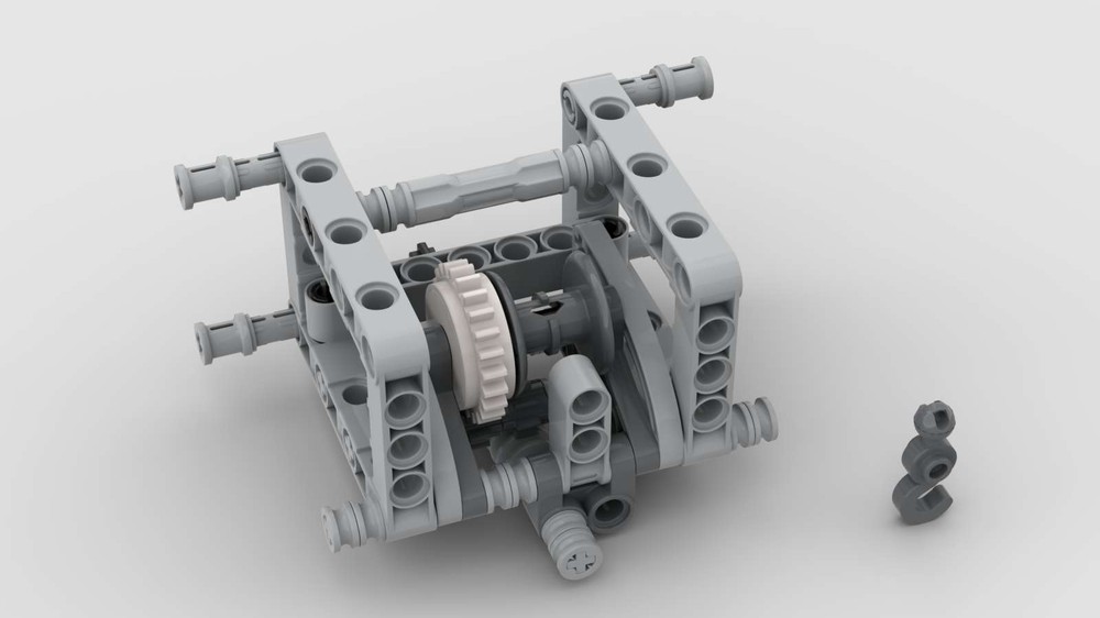 LEGO MOC Simple winch for the Claas Xerion 5000 by boerde-bricker ...