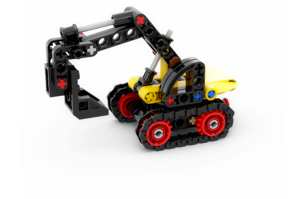 LEGO MOC Mini excavator by Goga-moga | Rebrickable - Build with LEGO