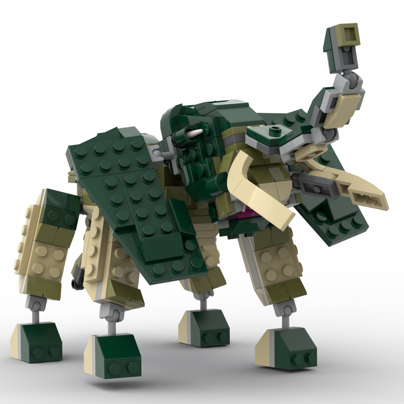 LEGO MOC African Elephant , 31121 Alternate Build by Macharius ...