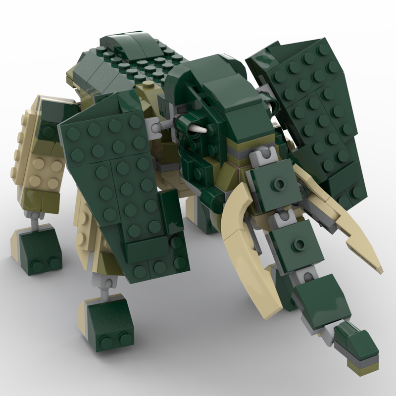 LEGO MOC African Elephant , 31121 Alternate Build by Macharius ...