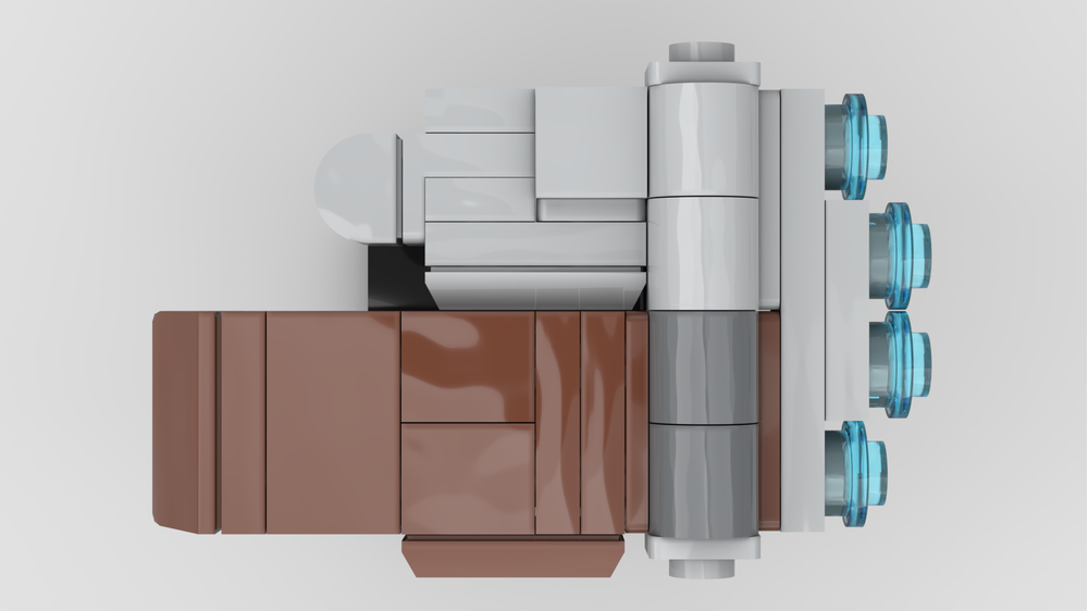 LEGO MOC 1:1455 Wayfarer-class Medium Transport by Kdapt-Preacher ...