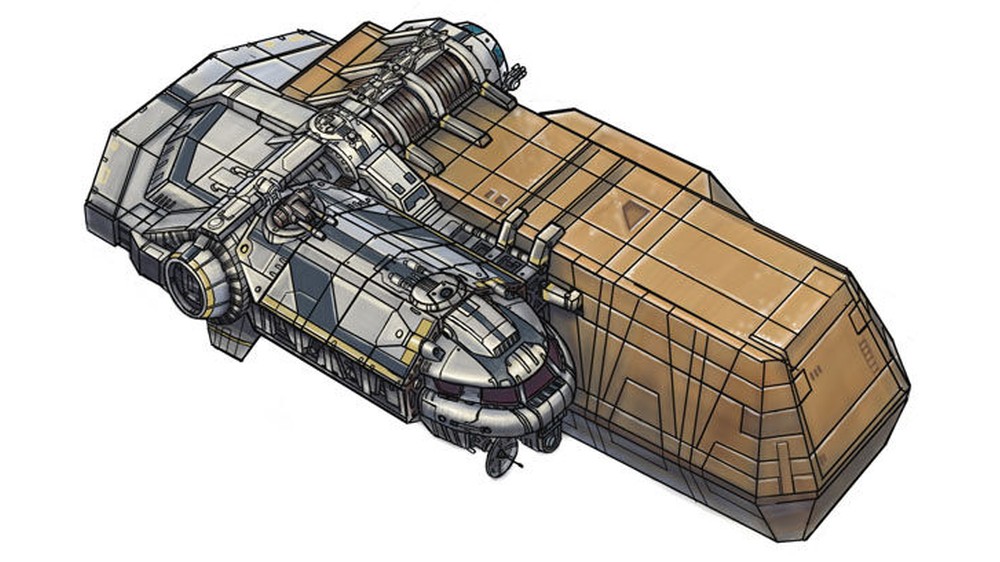 LEGO MOC 1:1455 Wayfarer-class Medium Transport by Kdapt-Preacher ...