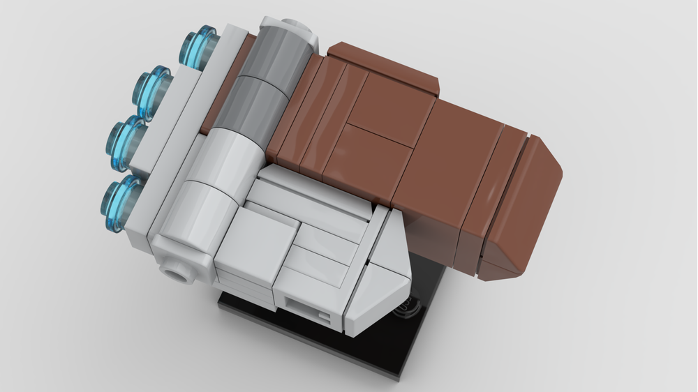 LEGO MOC 1:1455 Wayfarer-class Medium Transport by Kdapt-Preacher ...