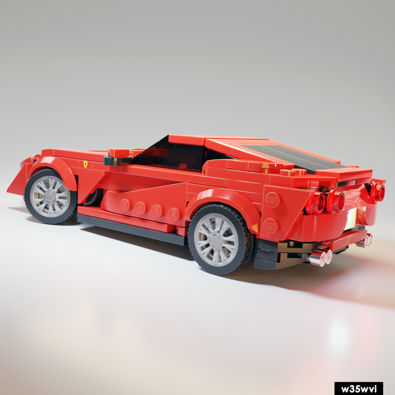 LEGO MOC `20 Ferrari 812 Superfast by w35wvi | Rebrickable - Build with ...