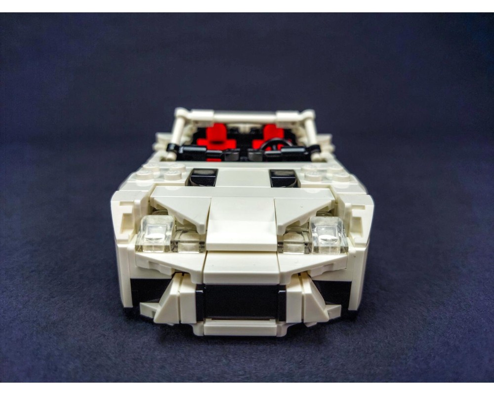 LEGO MOC Lexus LFA spyder & coupé 2IN1 (white with red interior) by SFH ...