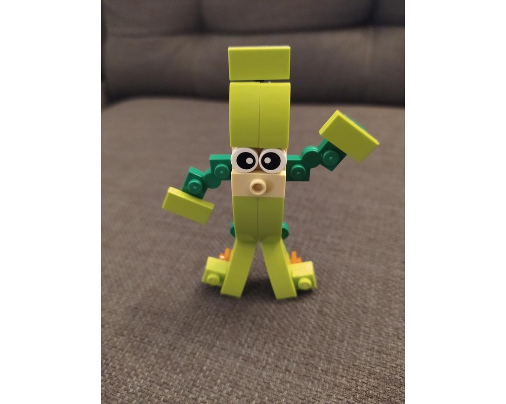 LEGO MOC 11953 Green Banana Guy by thekitchenscientist | Rebrickable ...