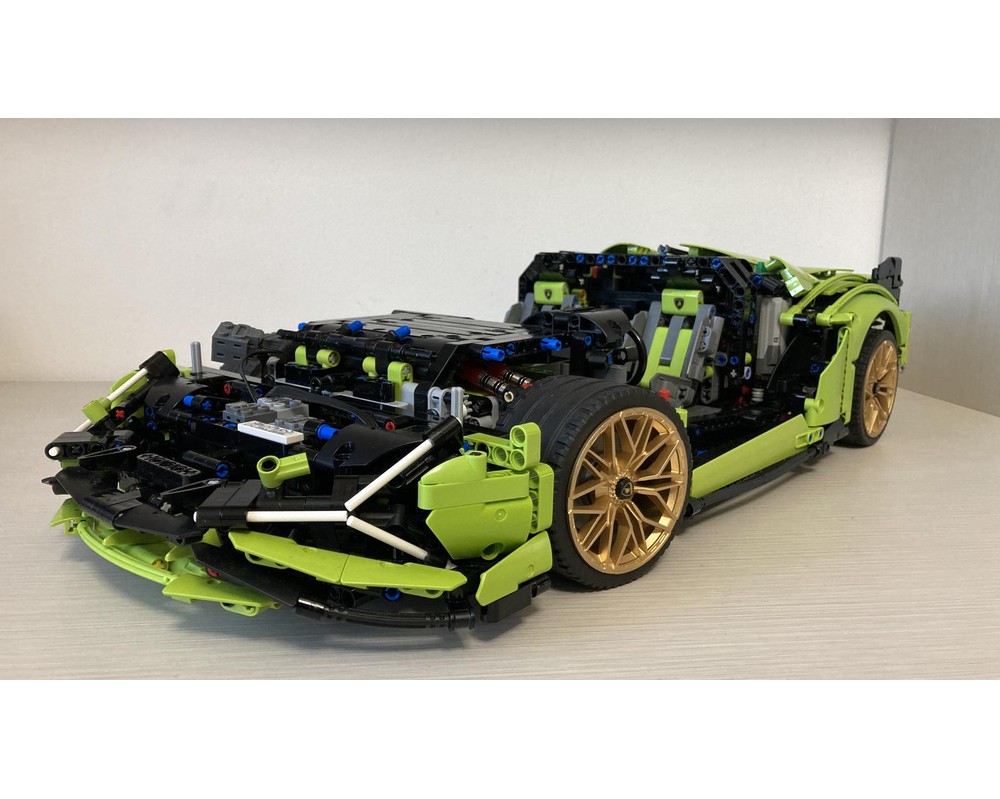 LEGO MOC-96910 Lamborghini Siàn roadster RC by Lego technic world ...