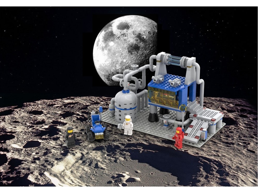 LEGO MOC Space Gas Mine by szandris89 | Rebrickable - Build with LEGO