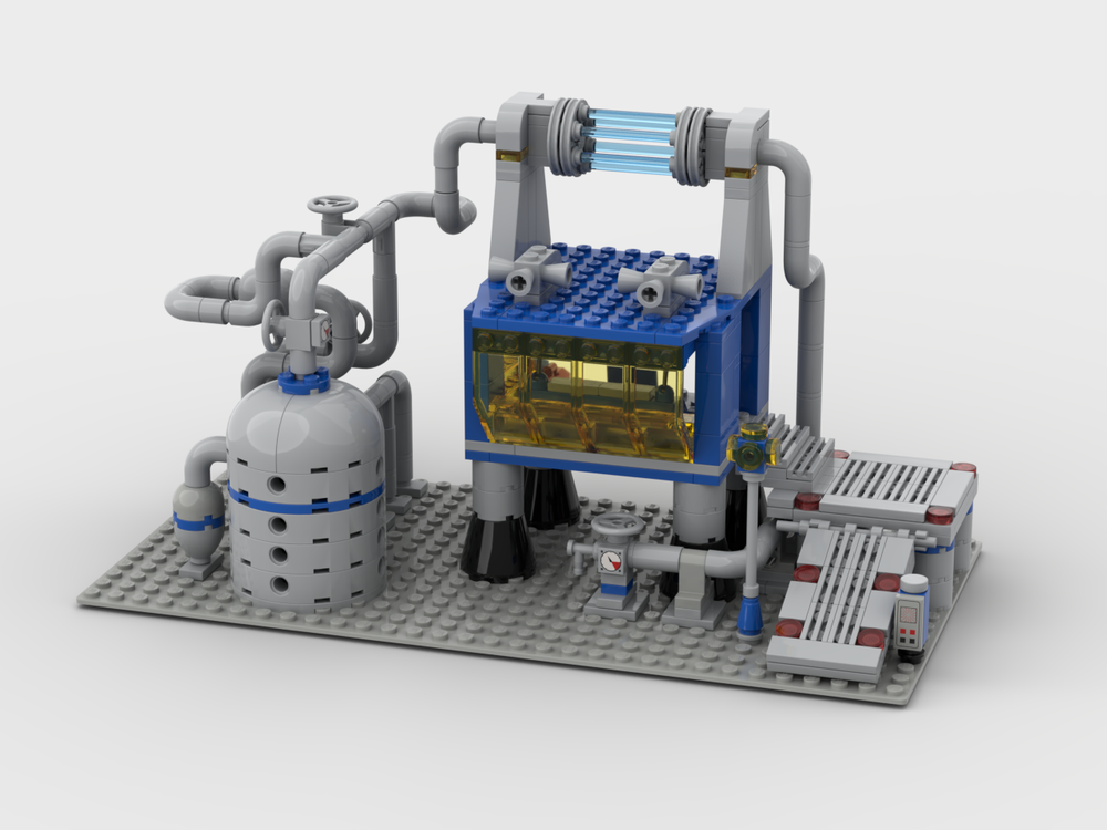 LEGO MOC Space Gas Mine by szandris89 | Rebrickable - Build with LEGO