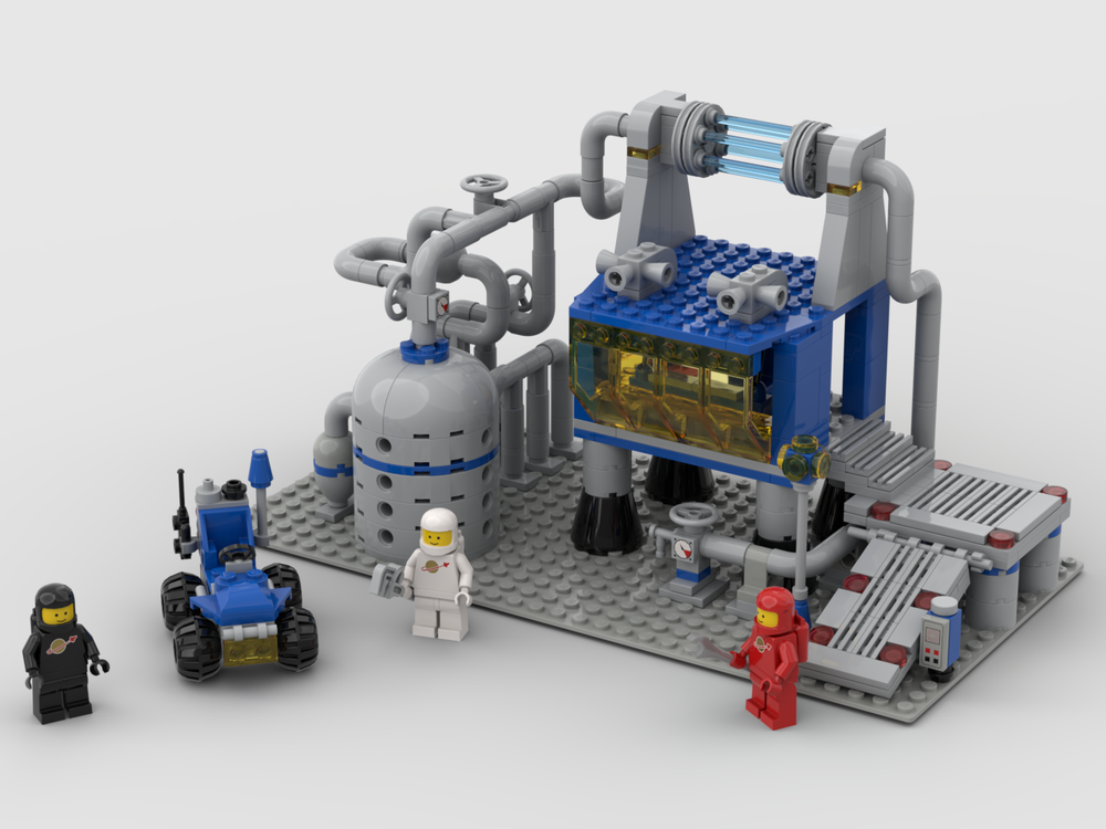 LEGO MOC Space Gas Mine by szandris89 | Rebrickable - Build with LEGO