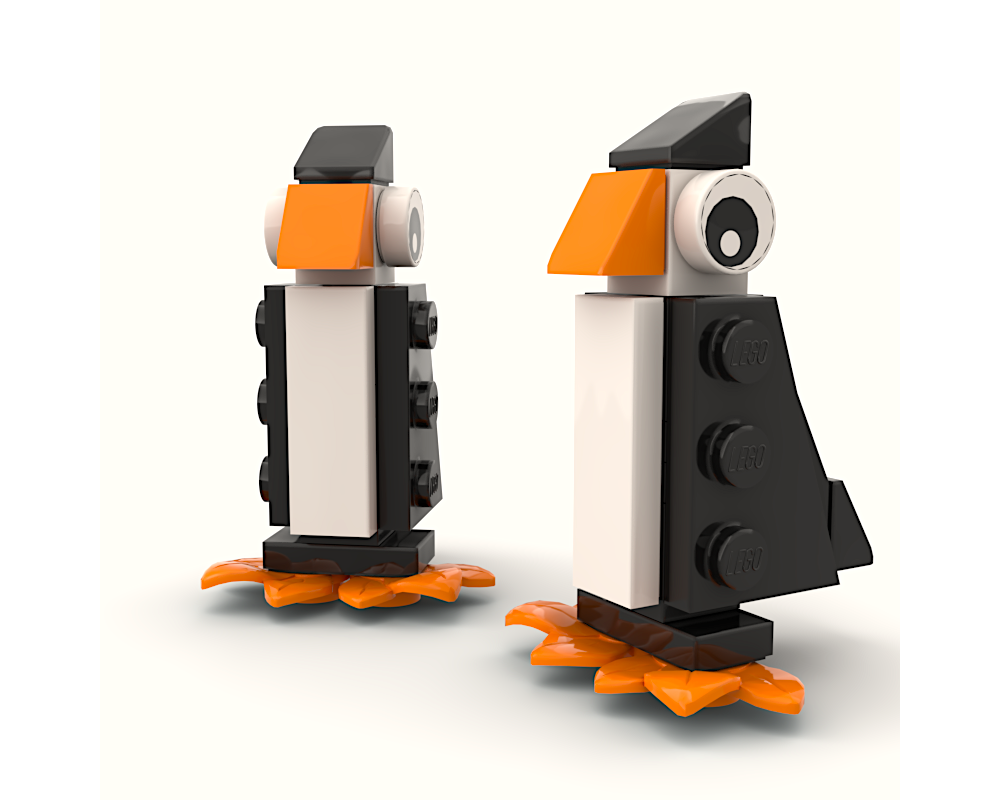 LEGO MOC Penguins by HannibalJoost | Rebrickable - Build with LEGO