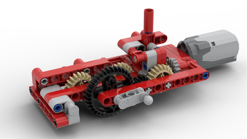 LEGO MOC Useless Machine Mechanism by 2in1 | Rebrickable - Build with LEGO