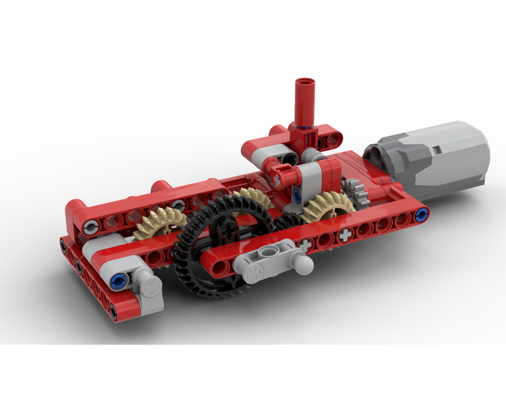 LEGO MOC Useless Machine Mechanism by 2in1 | Rebrickable - Build with LEGO