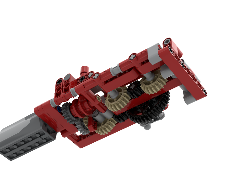 LEGO MOC Useless Machine Mechanism by 2in1 | Rebrickable - Build with LEGO