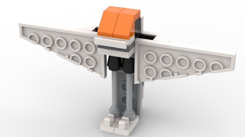 LEGO MOC-96962 912055 Eagle (Totem) by Dujk | Rebrickable - Build with LEGO