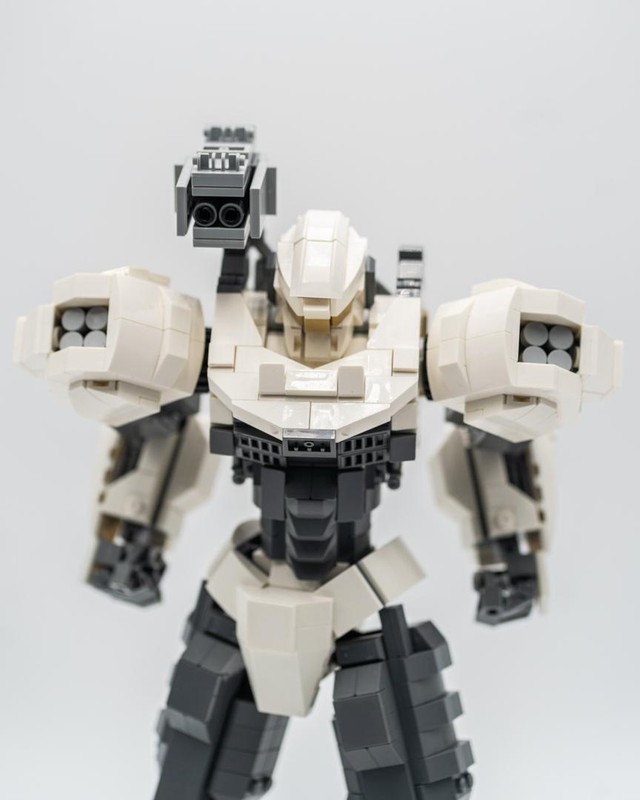 LEGO MOC WHITE RANGER - MK 01 Pacific Rim jaeger mech by Doctor Mech ...