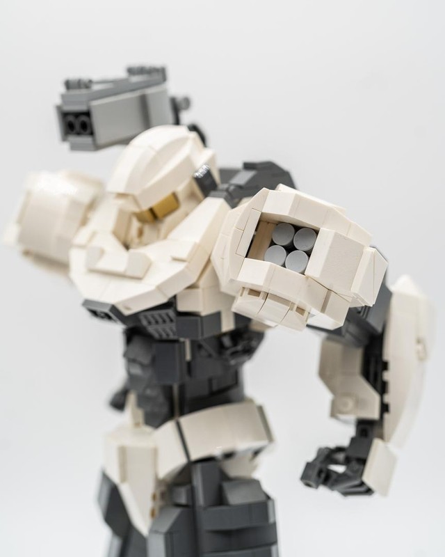 LEGO MOC WHITE RANGER - MK 01 Pacific Rim jaeger mech by Doctor Mech ...