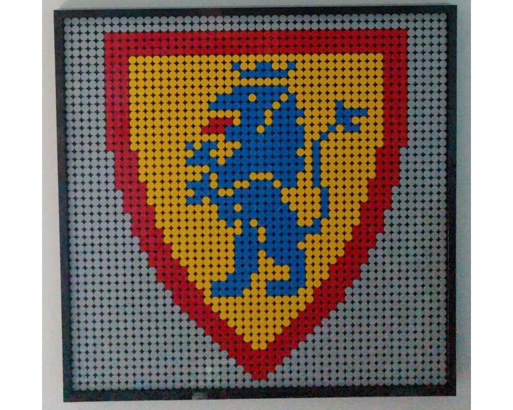 LEGO MOC Crusader Knights' Badge by Mehrunes | Rebrickable - Build with ...