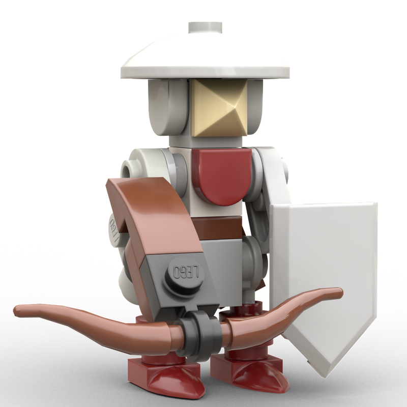 LEGO MOC Medieval crossbowman by dariusdrum | Rebrickable - Build with LEGO