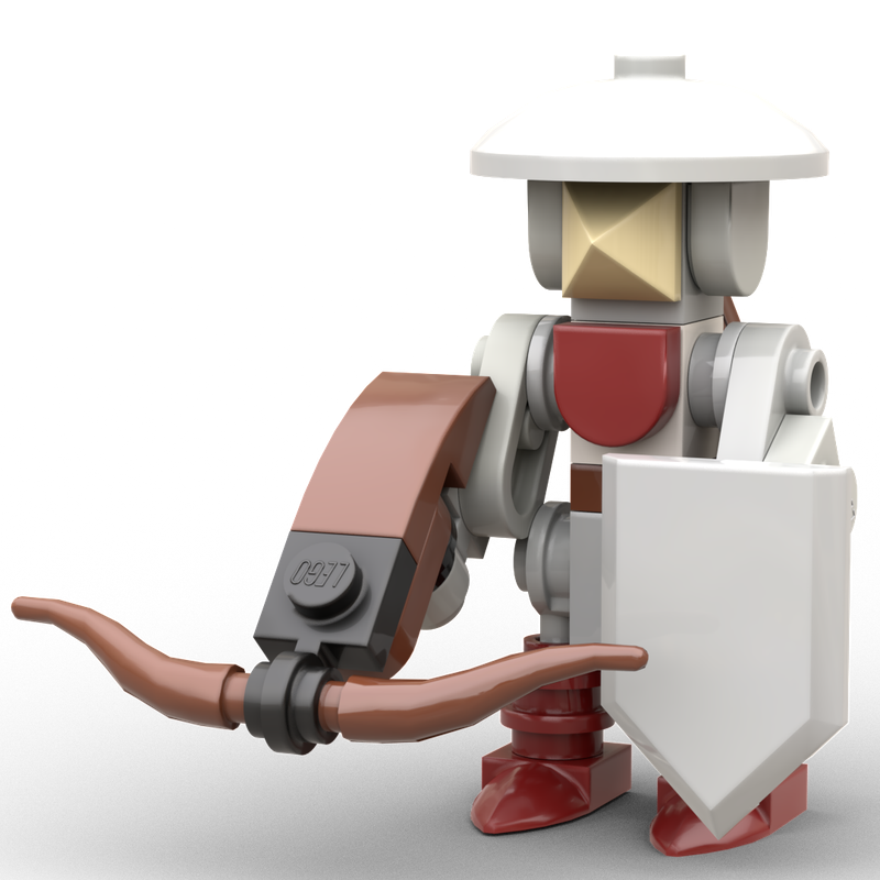 LEGO MOC Medieval crossbowman by dariusdrum | Rebrickable - Build with LEGO