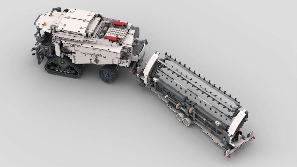 LEGO MOC 42100 C-Model: Combine Harvester by lars_4444 | Rebrickable ...
