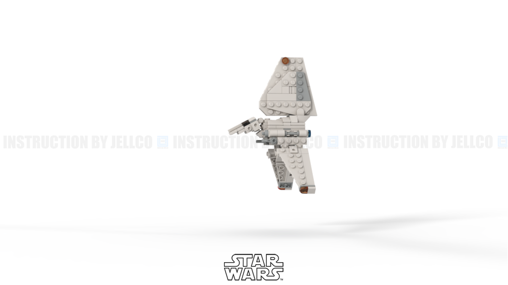 LEGO MOC Mini Size Imperial Shuttle Lambda Class T-4a : V2022 by jellco ...
