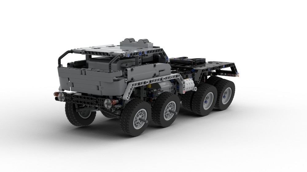 LEGO MOC Tatra 8x8 semi & trial truck by LevaFromRussia | Rebrickable ...