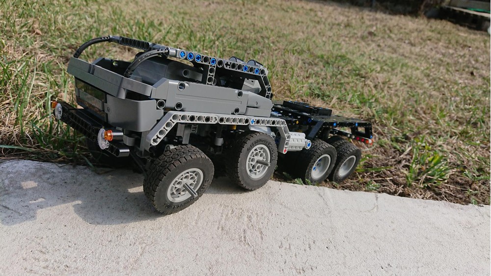 LEGO MOC Tatra 8x8 semi & trial truck by LevaFromRussia | Rebrickable ...