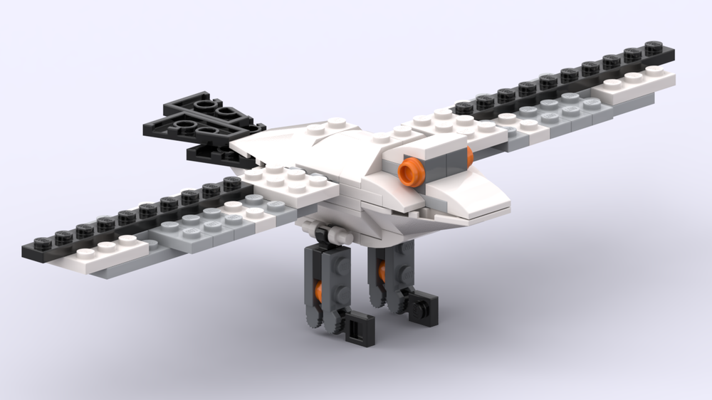LEGO MOC Seagull by Agent Orange | Rebrickable - Build with LEGO