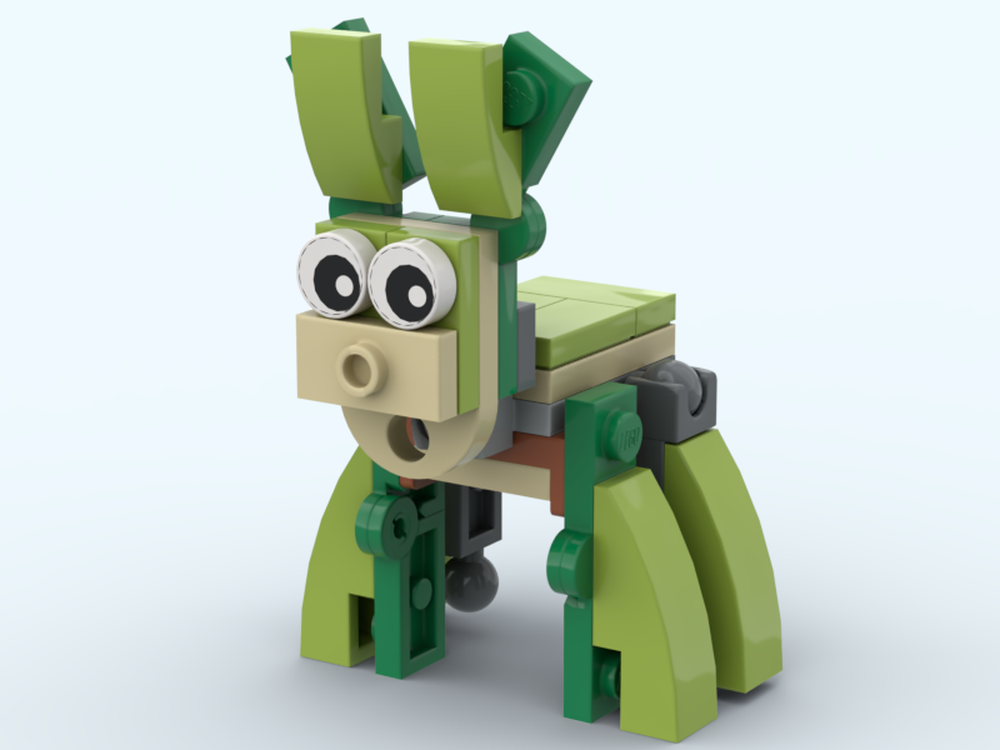 LEGO MOC 11953 Happy the Deer by thekitchenscientist | Rebrickable ...