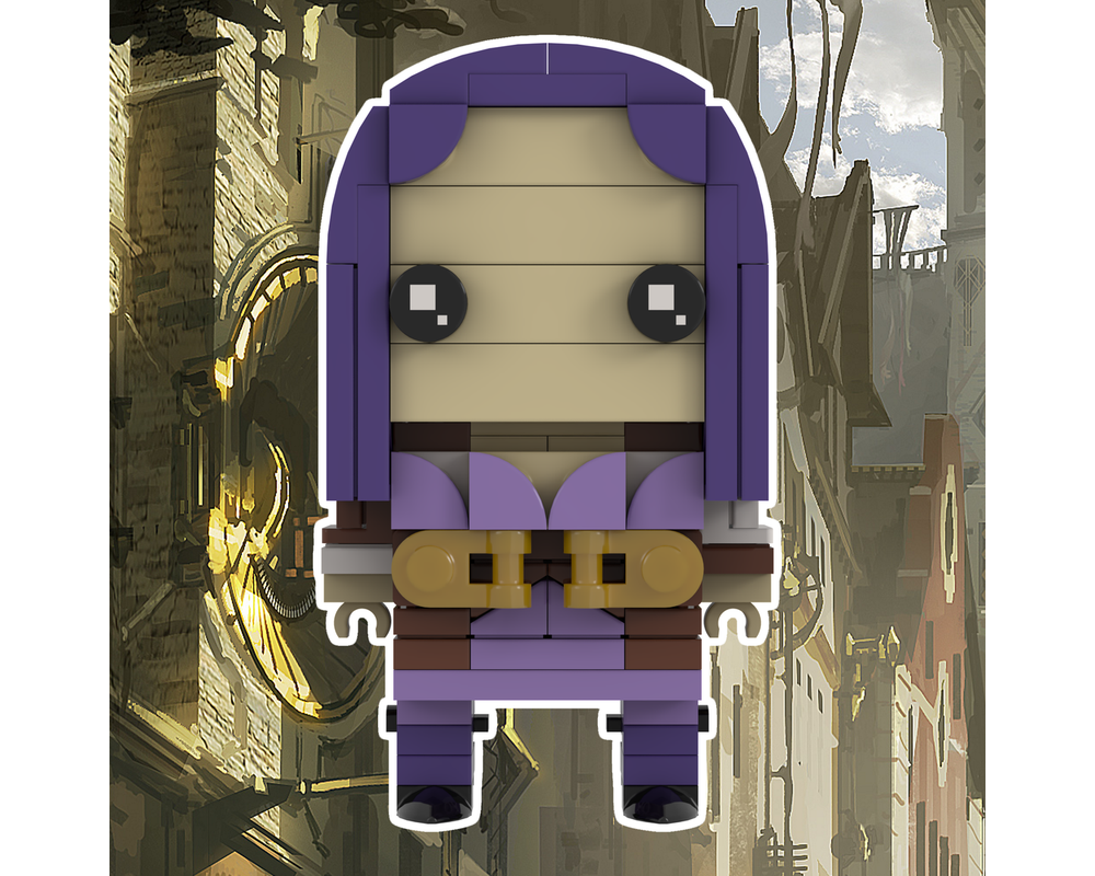 LEGO MOC Arcane Caitlyn Brickheadz by Leonimocs | Rebrickable - Build ...