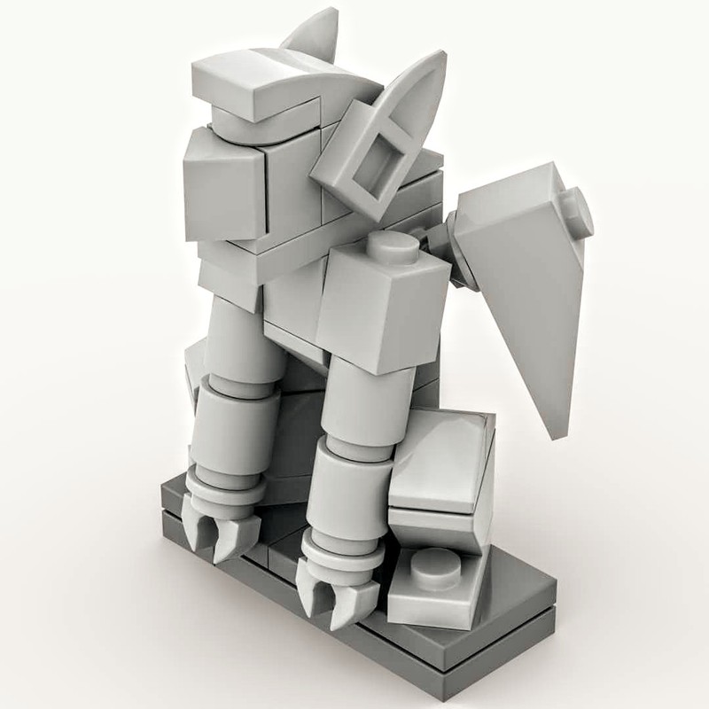 LEGO MOC Lumos Gargoyle by upawelek | Rebrickable - Build with LEGO