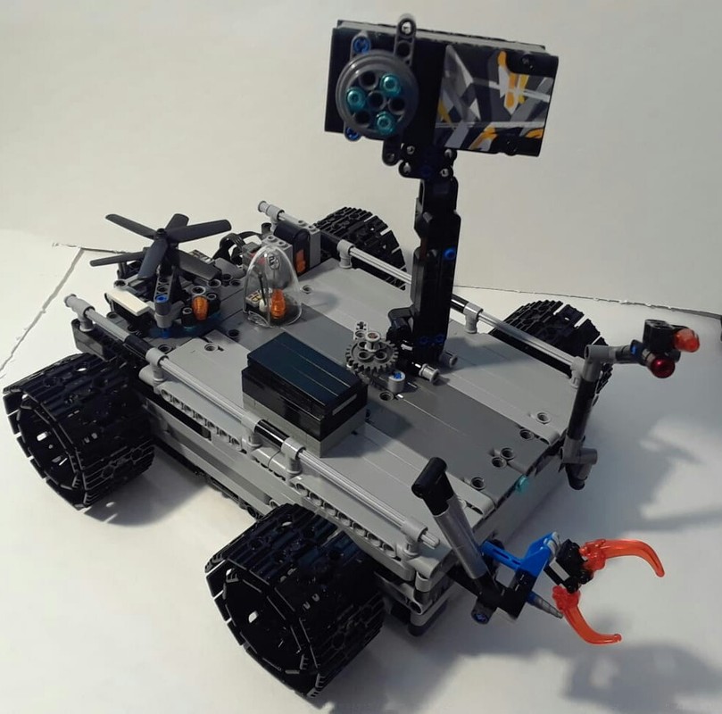 LEGO MOC Mars Rover by Taha | Rebrickable - Build with LEGO