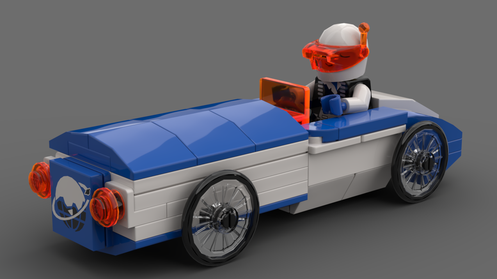 LEGO MOC Silenfu's Old Racing Car in that special colors by zero_g_is ...
