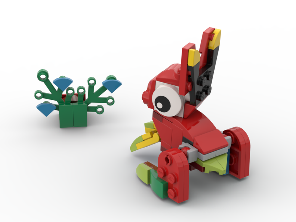 LEGO MOC 30581 Hare by PocMoc | Rebrickable - Build with LEGO