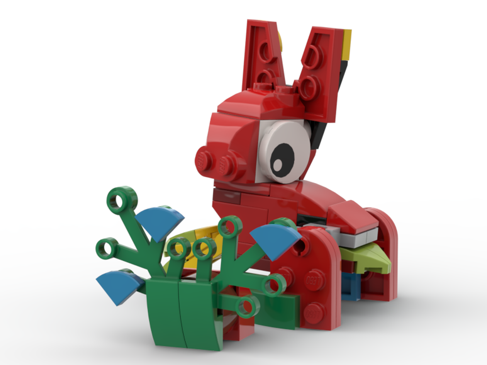 LEGO MOC 30581 Hare by PocMoc | Rebrickable - Build with LEGO