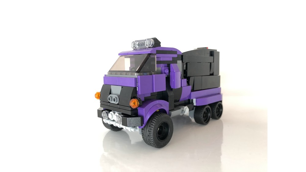 LEGO MOC Purple Truck by dmb | Rebrickable - Build with LEGO