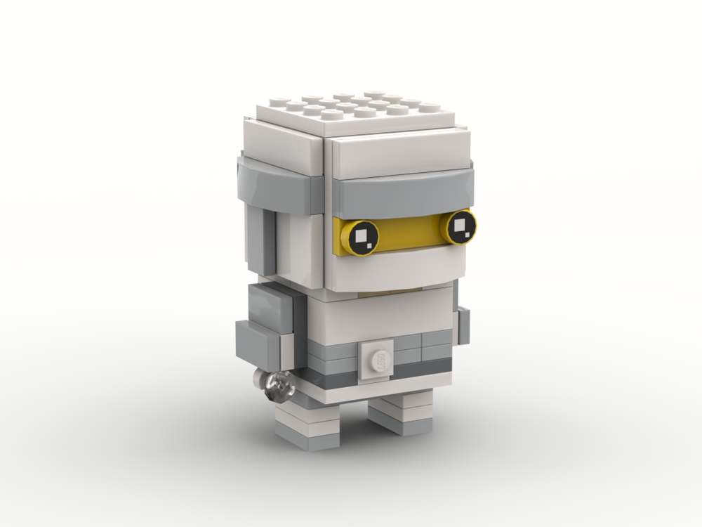 Lego Moc Zane Brickheadz By Makary Rebrickable Build With Lego