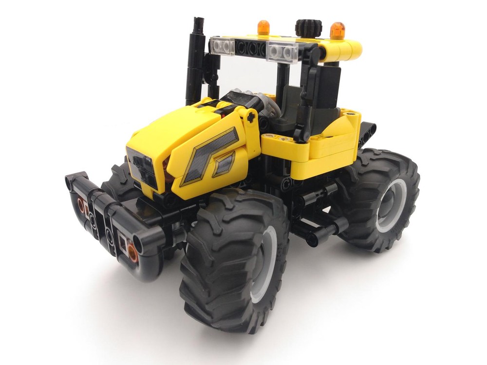 LEGO MOC JCB Fastrac Tractor by SaperPL | Rebrickable - Build with LEGO