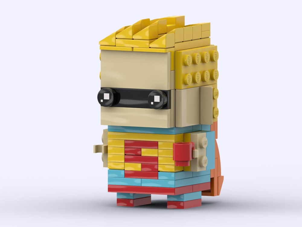 LEGO MOC SUPERBOY by Agent Orange | Rebrickable - Build with LEGO