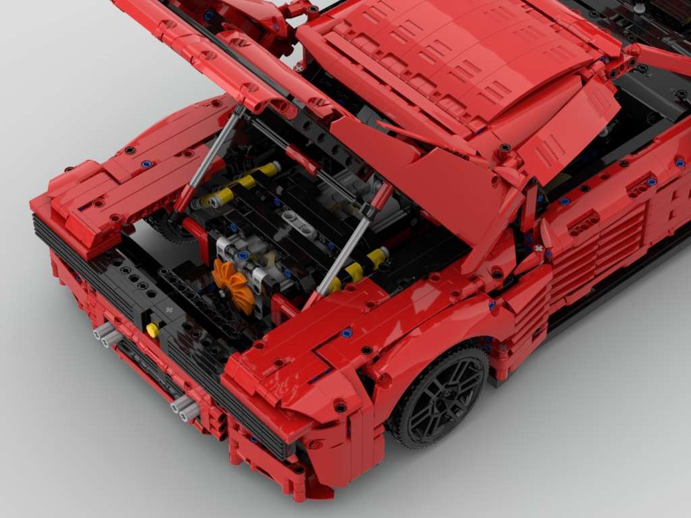 LEGO MOC Ferrari Testarossa 1:8 scale by Don_Santos | Rebrickable ...