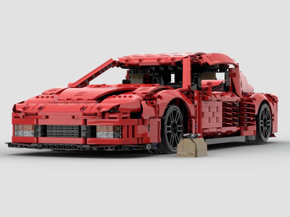 LEGO MOC Ferrari Testarossa 1:8 scale by Don_Santos | Rebrickable ...