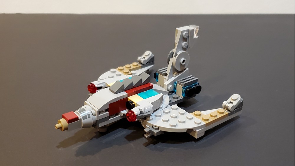 LEGO MOC Starship Fighter by TheBrickMojo | Rebrickable - Build with LEGO